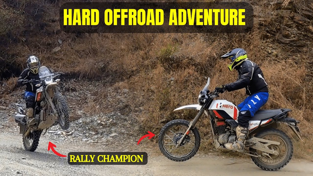 Rally X Pulse Vs Yezdi Adv. Ultimate Offroad Trail Part - 2 - YouTube