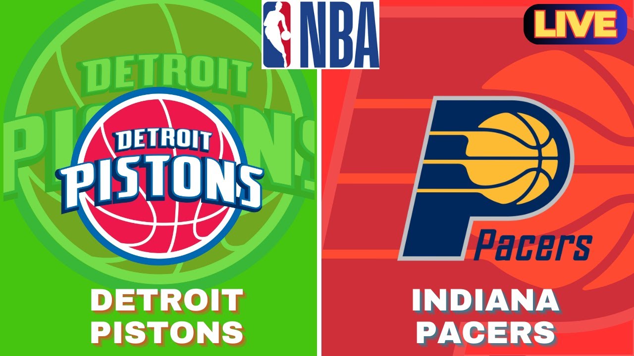 LIVE : Detroit Pistons Vs Indiana Pacers | SCOREBOARD | NBA ...