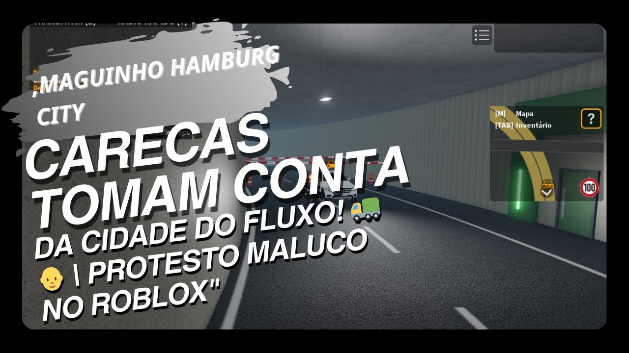 Carecas Tomam Conta da Cidade do Fluxo! 🚛🧑‍🦲 | Protesto Maluco no ...