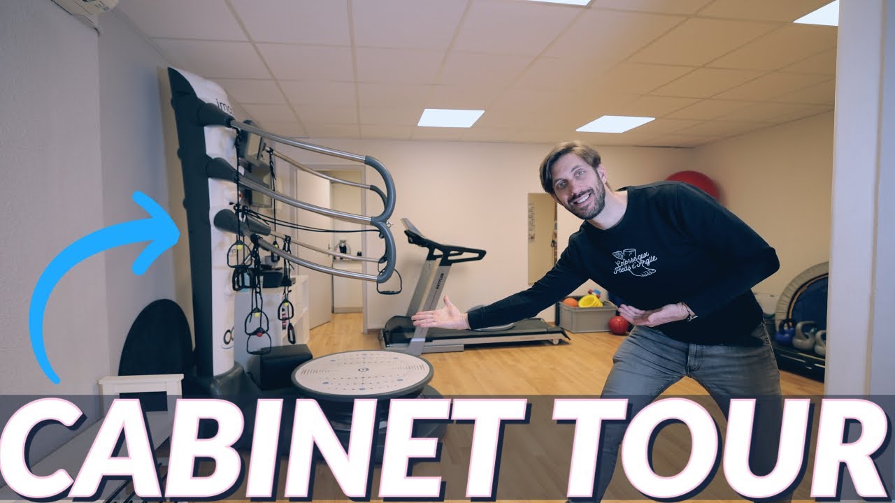 Je vous fais VISITER mon CABINET DE KINÉ avec des machines DINGUES et HIGH-TECH' 🤩🥳 - YouTube