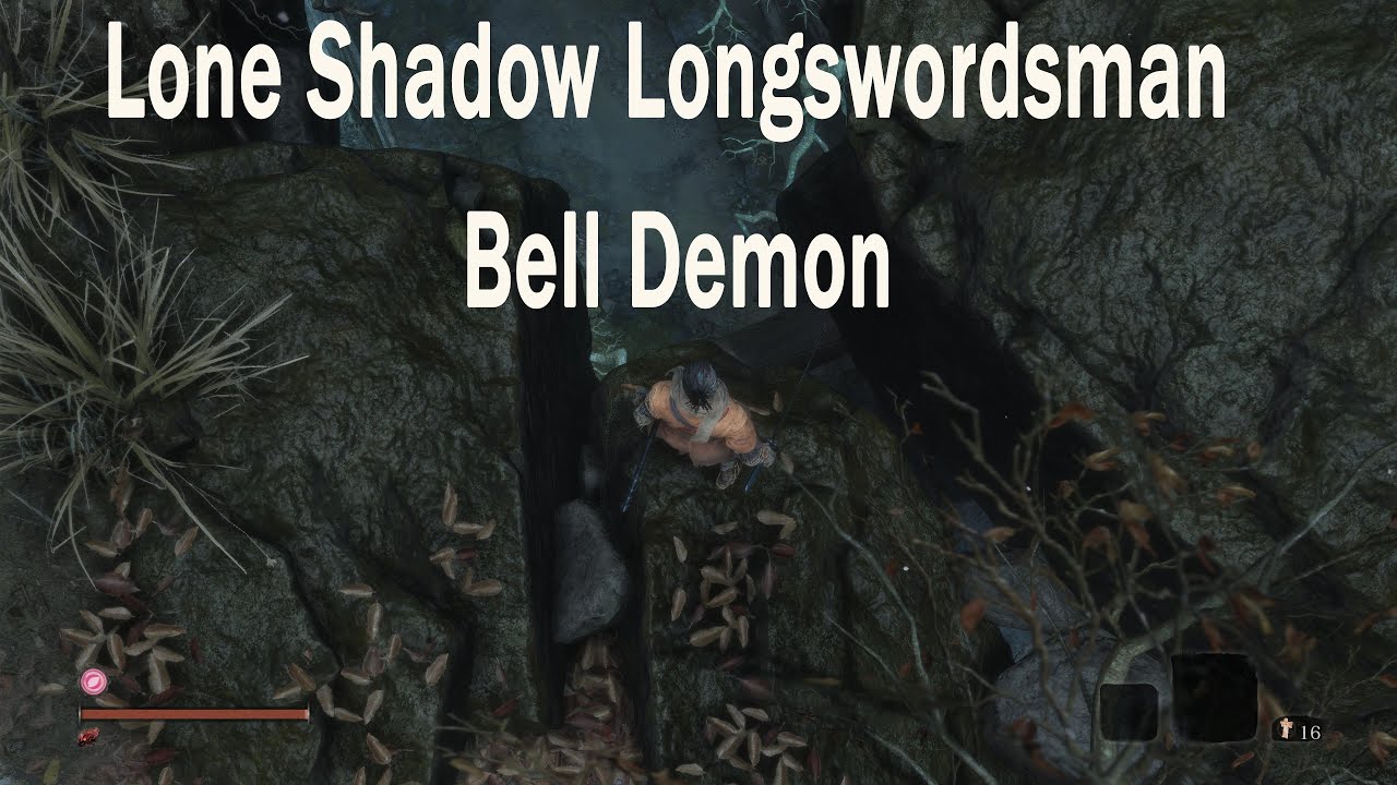 Sekiro - Lone Shadow Longswordsman Bell Demon No Damage - YouTube
