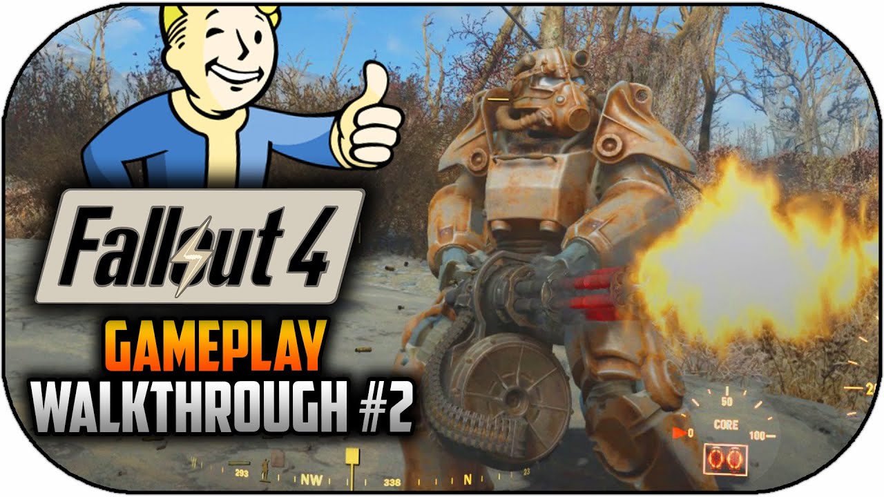 Fallout 4 Gameplay Walkthrough part 2 - Exploration! (Fallout 4 ...