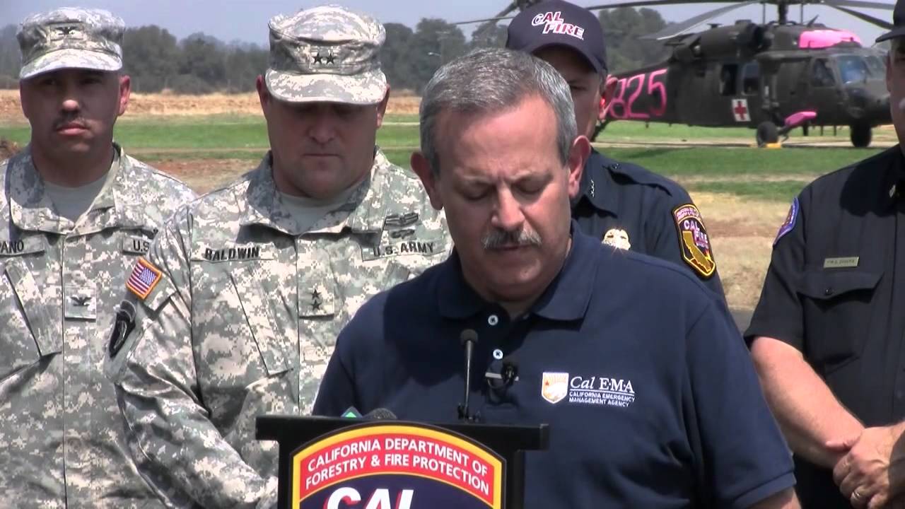 Wildfire Briefing - Cal EMA Secretary Mark Ghilarducci - YouTube