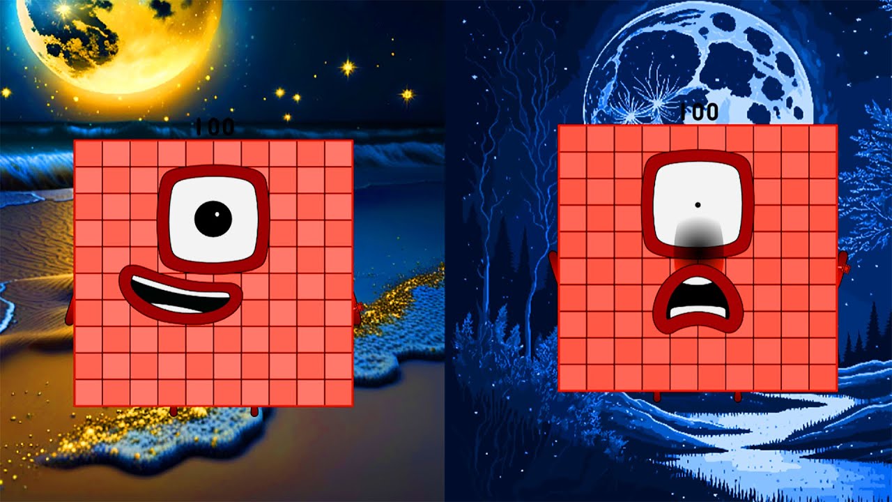 Uncannyblocks Band Different Tens (10-100) Universal Vs Extended. Who ...