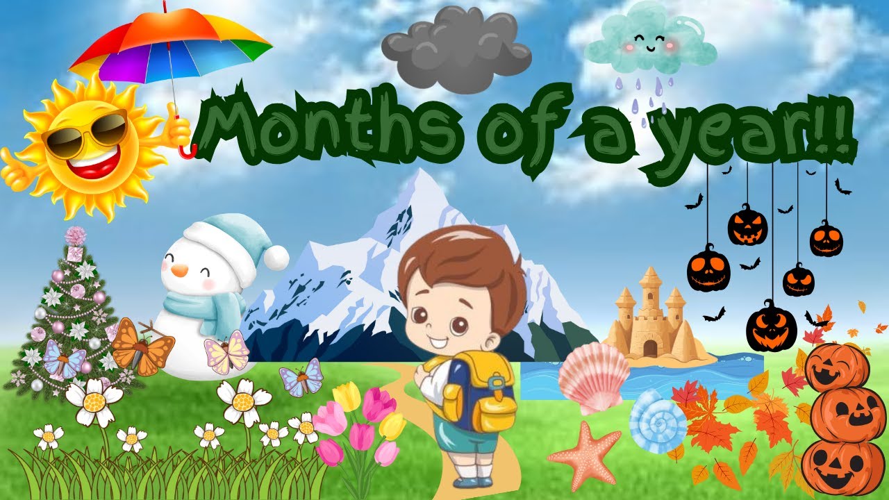 Months of a year | 12 Magical Months! Fun Facts & Surprises for Every ...