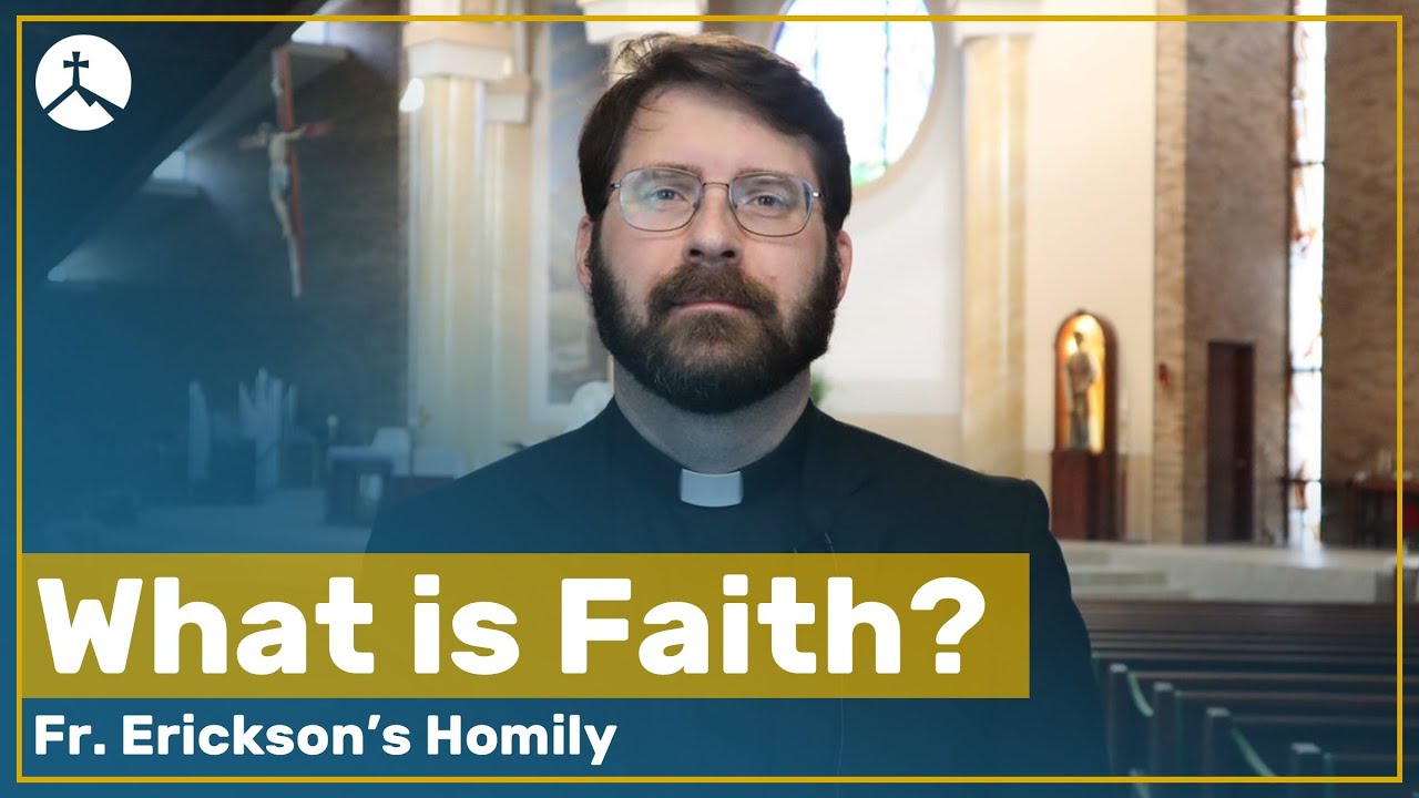 Fr. Erickson's Homily For April 24 - YouTube