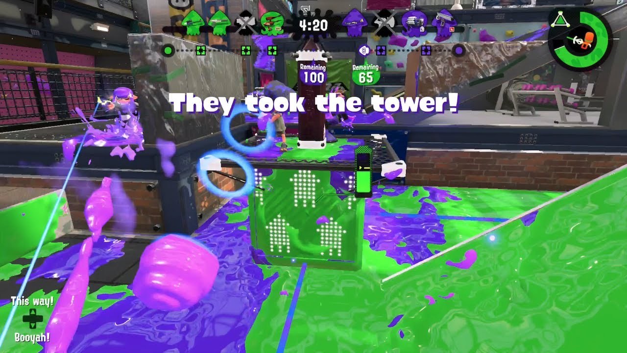 Splatoon 2: Back with the Splatterscope in Tower Control [14(2)-6 ...
