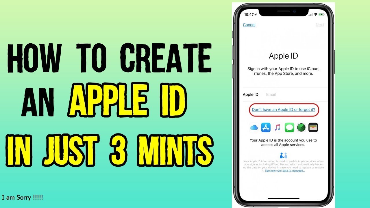How To Create An ICloud ID in Just 3 Mints | The Knowledge Hub - YouTube