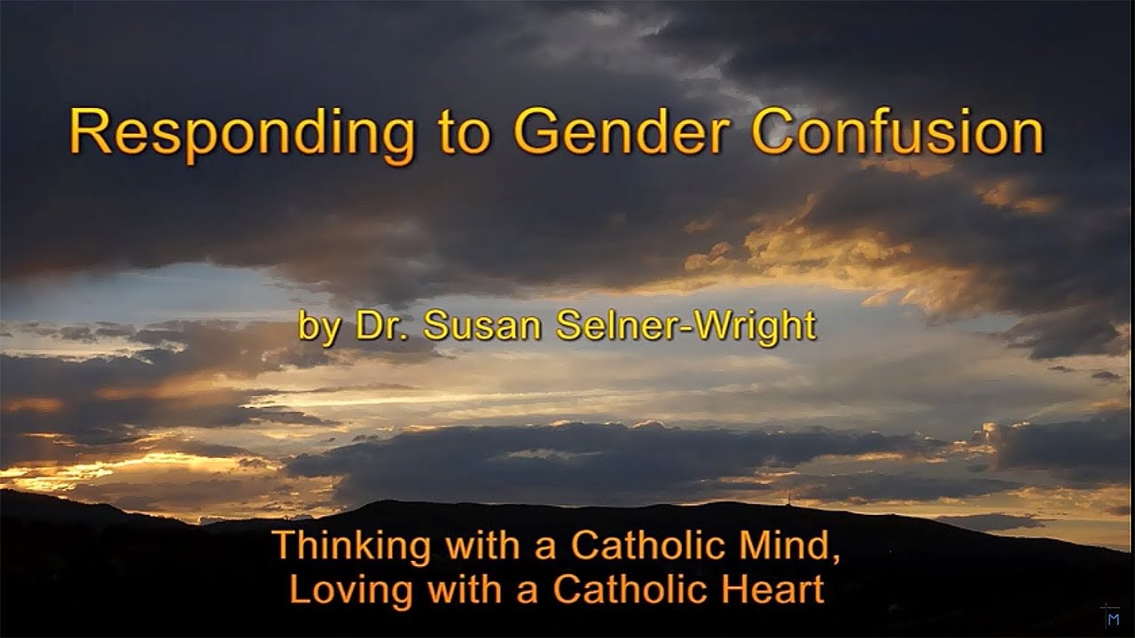 "Responding to Gender Confusion" by Dr. Susan Selner-Wright - YouTube
