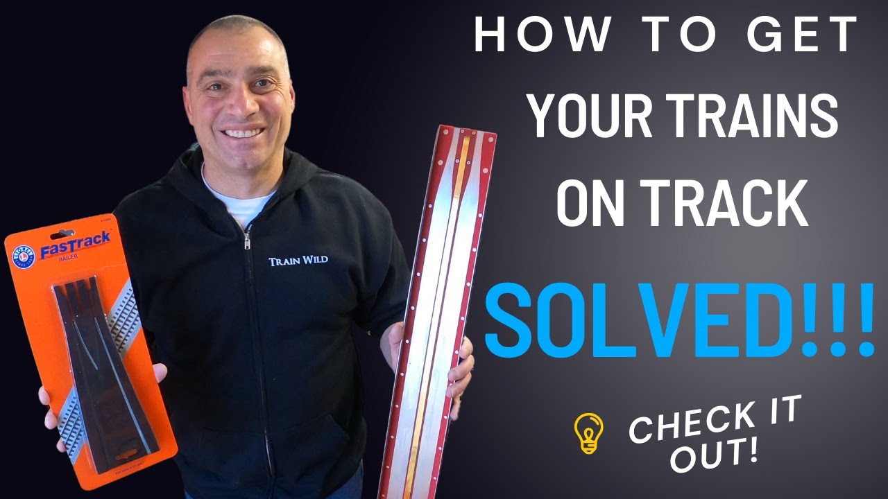 How To Get Your Trains on Track SOLVED!!! Getting Rolling Stock Wheels ...