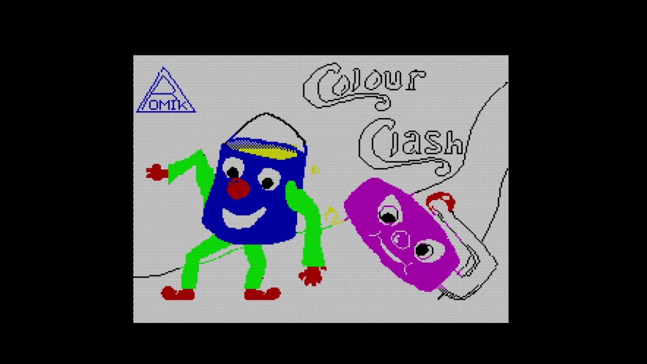 Colour Clash - ZX Spectrum - YouTube