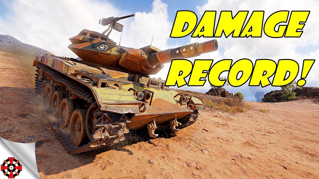 World of Tanks - T49 DAMAGE RECORD! (WoT T49 gameplay) - YouTube
