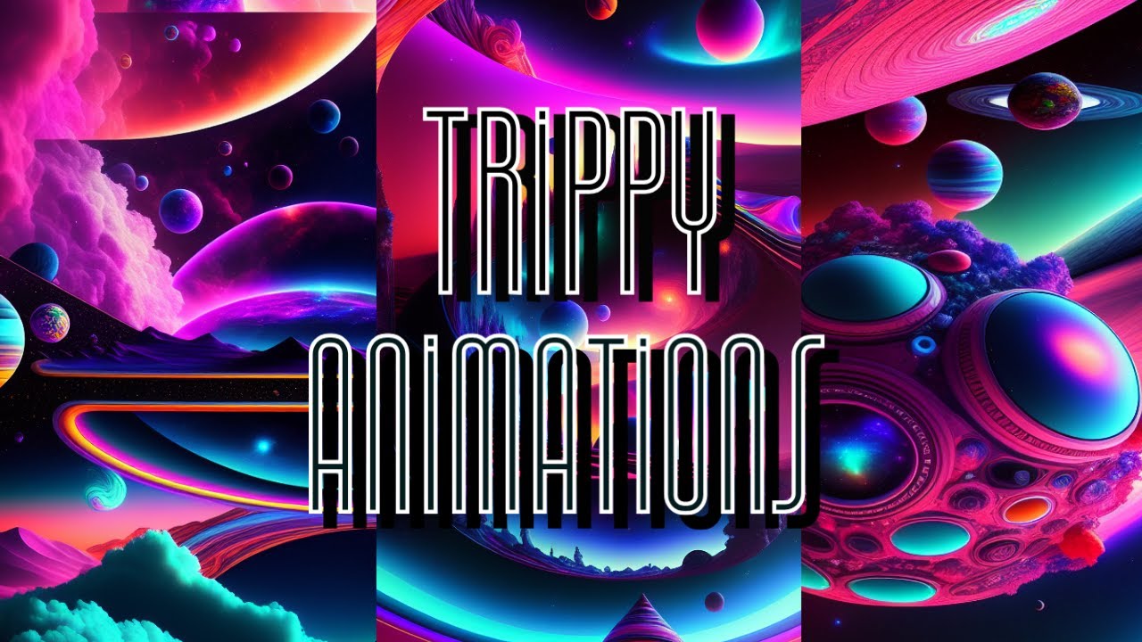 Trippy Animations Space - YouTube