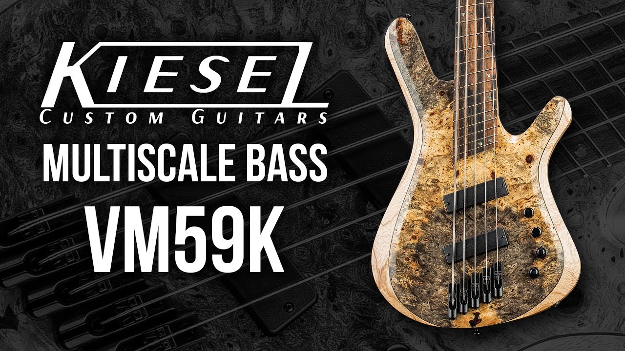Kiesel Guitars - Vanquish Multiscale Bass - YouTube