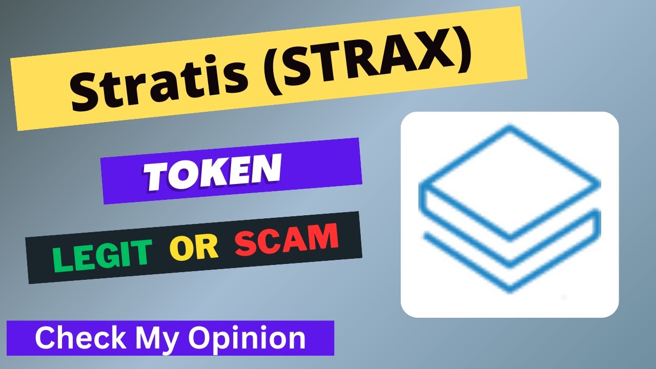 Stratis (STRAX) Token is a Legit or Scam | Is STRAX token Legit or Scam ? - YouTube