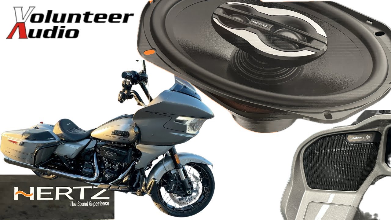2023 Harley CVO - Hertz Speaker Install and Test! - YouTube