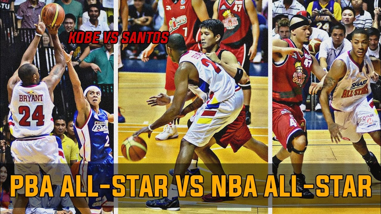 Ang LABAN ng PBA ALL-STAR kontra NBA STARS noong 2011 / Kobe Bryant vs ...