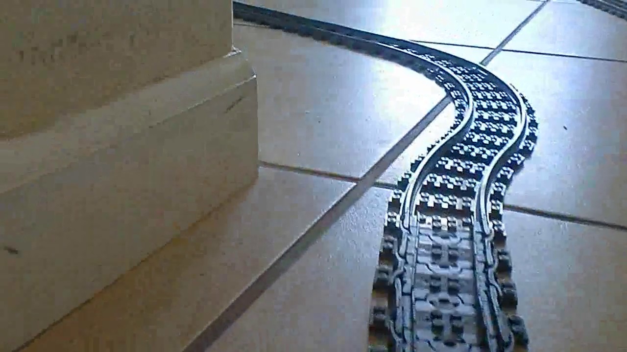 Lego Train Setup in Hallway Tour on Train - YouTube