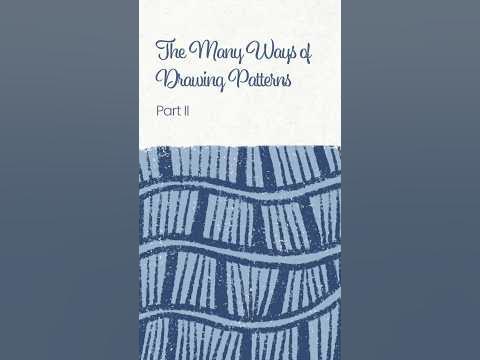 The Many Ways of Drawing Patterns | Part II #procreatetutorial # ...