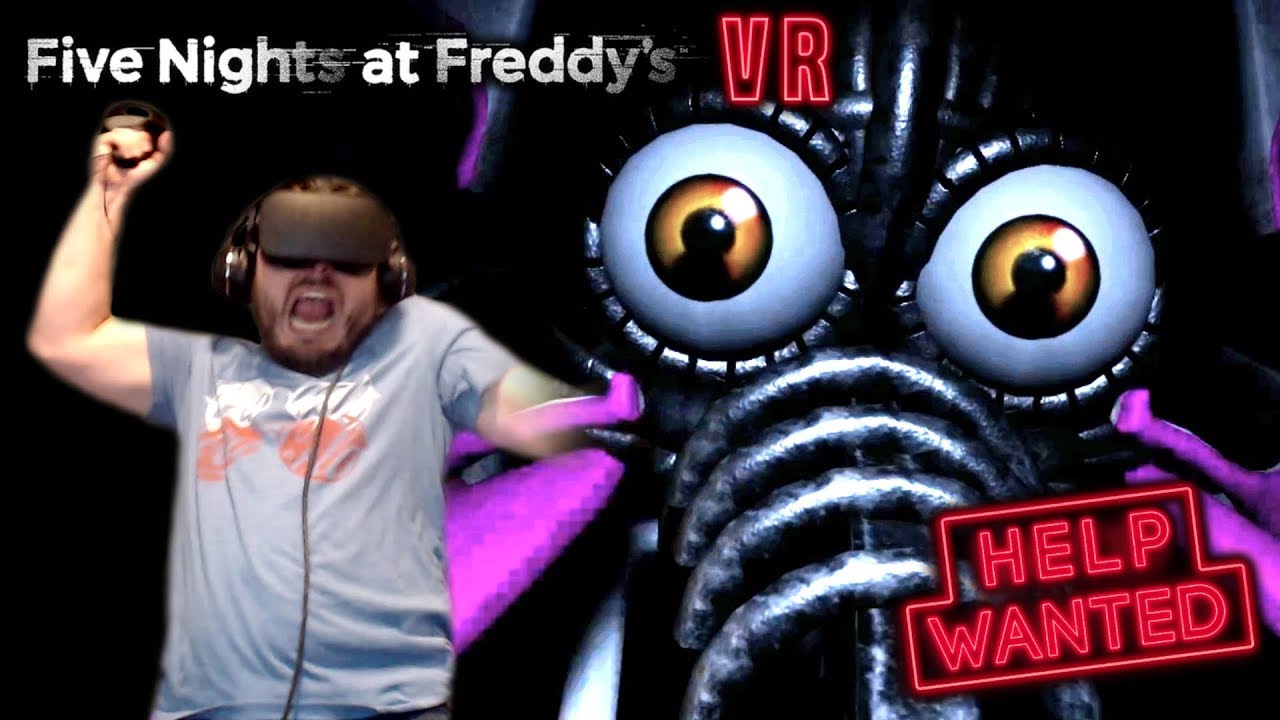 FUNTIME FOXY'S JUMPSCARE BROKE ME!! | Five Nights at Freddy's VR: Help ...