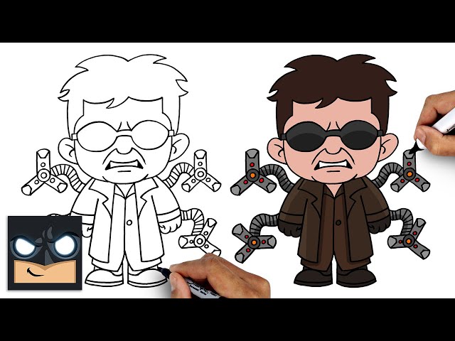 How To Draw Doctor Octopus | Spider Man No Way Home (Step by Step ...