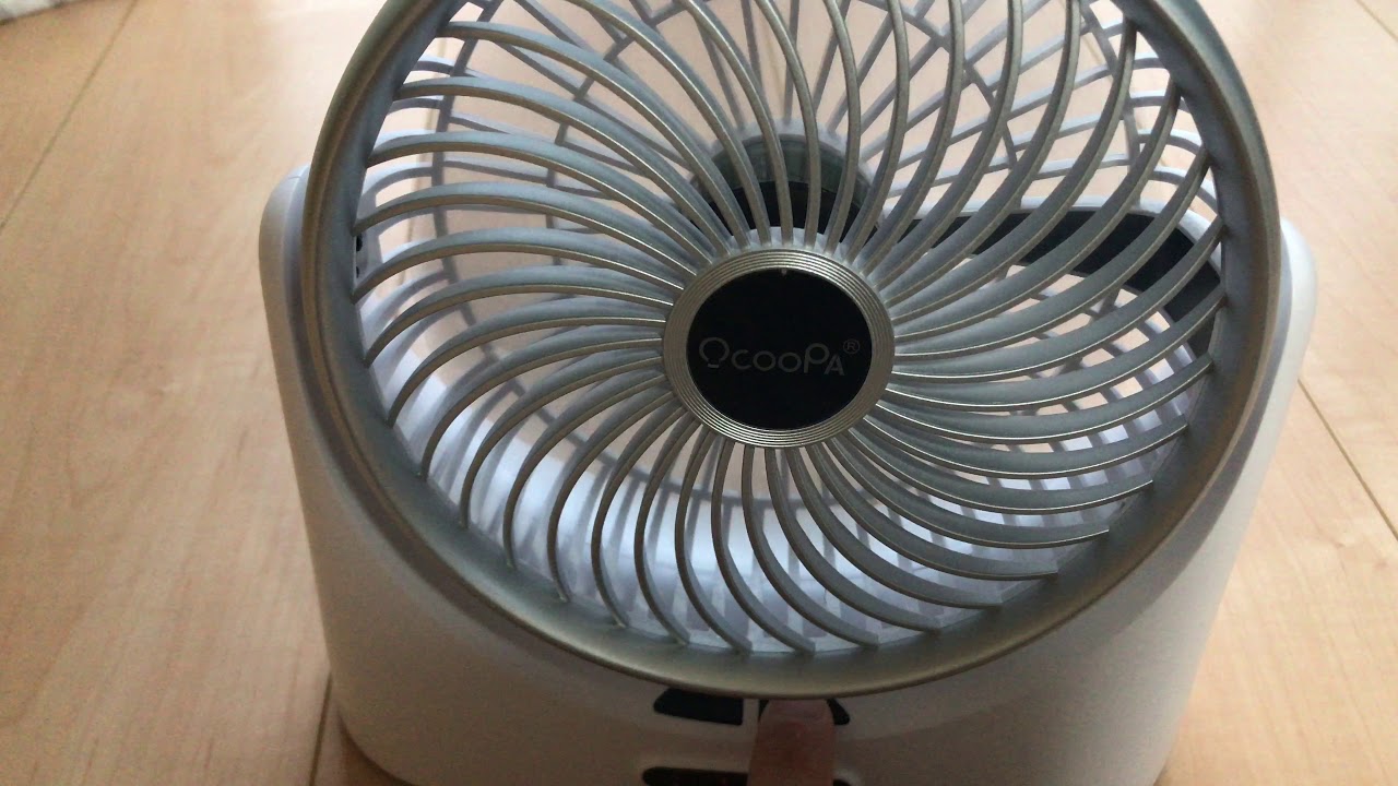 2020 Ocoopa F02 Oscillating USB Desk Fan 4000mAh customer review - YouTube