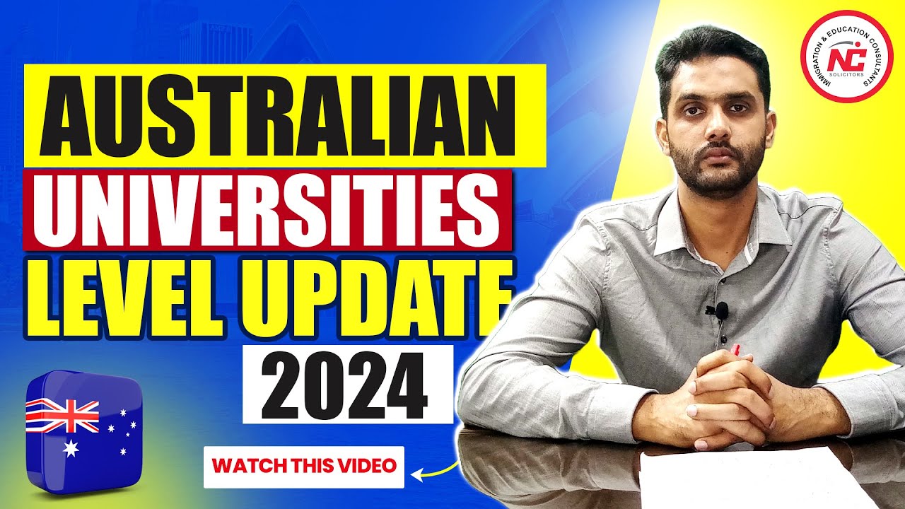 Study in Australian Universities Updates 2024 | Level 1 vs. Level 2 ...