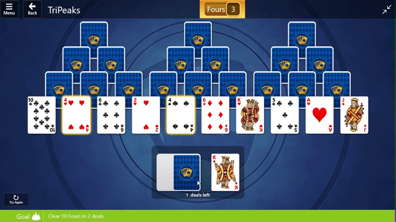 Microsoft Solitaire Collection January 1, 2018 Event Challenge #13 ...