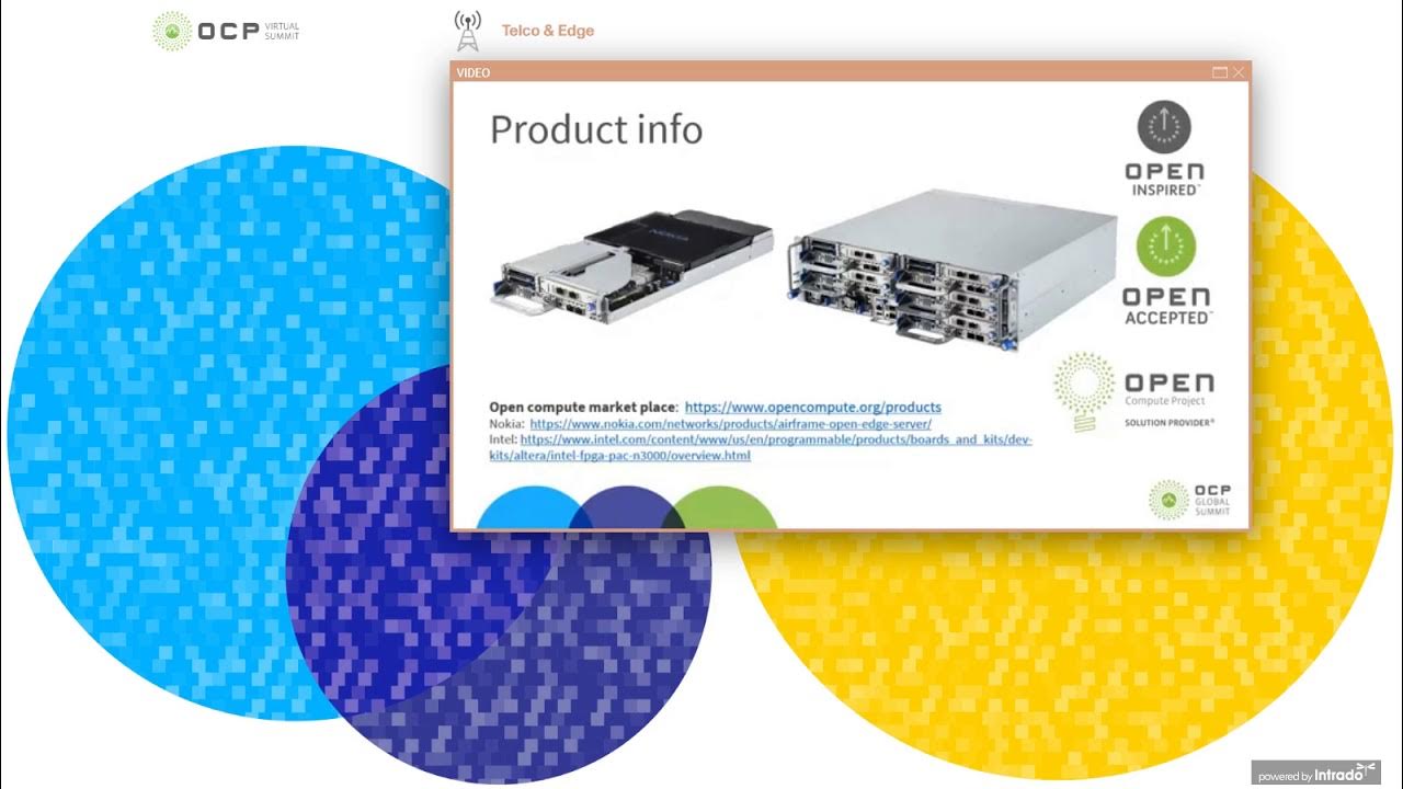 OCP Virtual Summit 2020: 1U OCP Open Edge vRAN with Off the Shelf Acceleration - YouTube