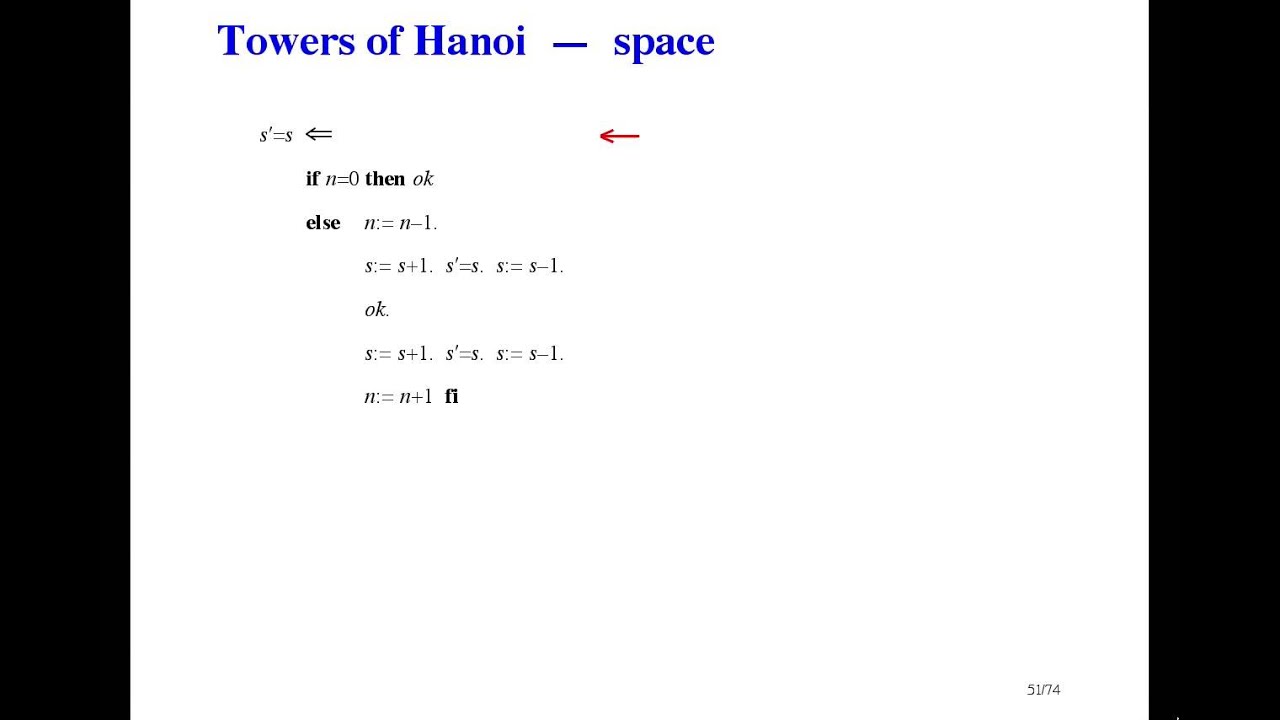 Formal Methods of Software Design - Space Calculations [14/33] - YouTube