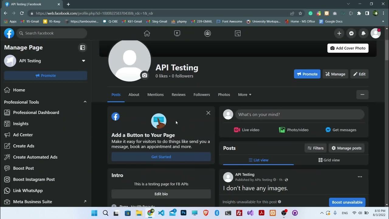Creating Posts using Facebook graph Api - YouTube