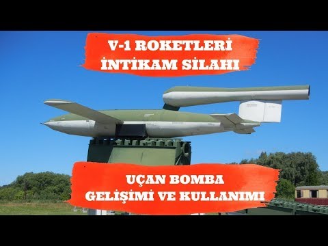 NAZİLERİN İNANILMAZ SİLAHI V1 ROKETLERİ , İNTİKAM SİLAHI , UÇAN BOMBA 2.dünya savaşı