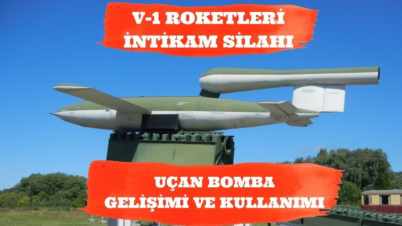 NAZİLERİN İNANILMAZ SİLAHI V1 ROKETLERİ , İNTİKAM SİLAHI , UÇAN BOMBA 2 ...