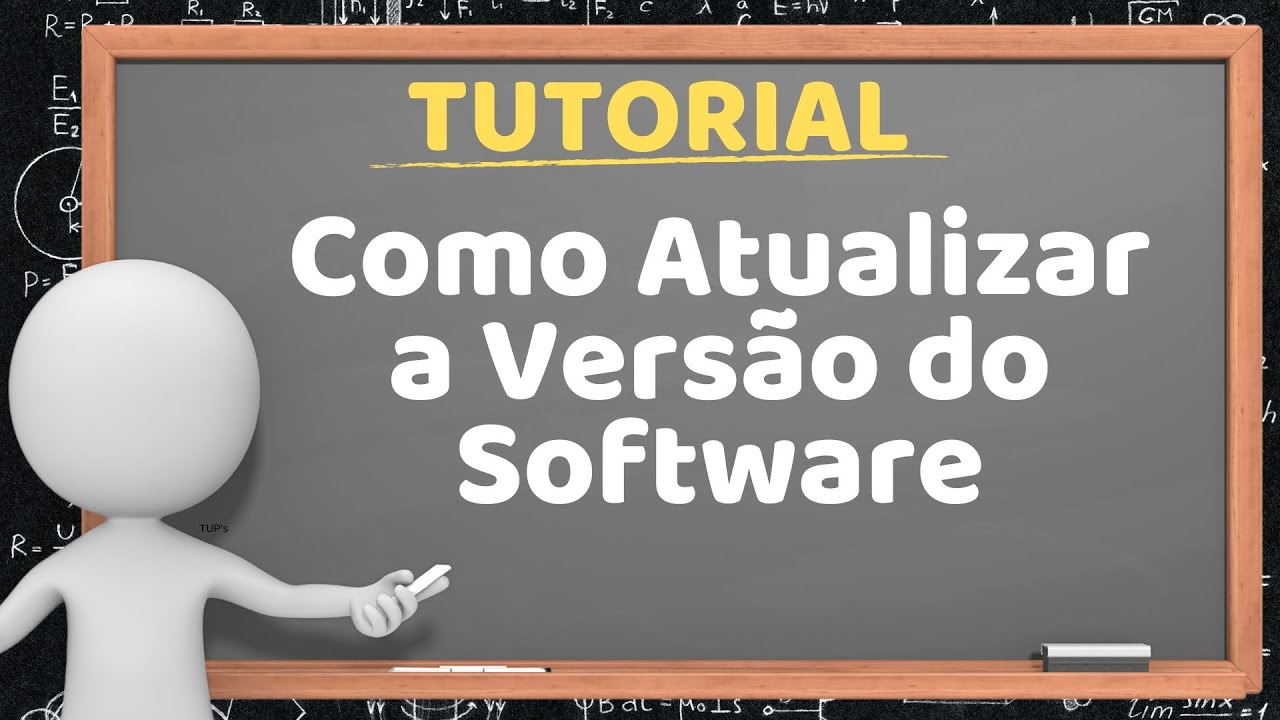 Como Atualizar a Versão do Software - YouTube