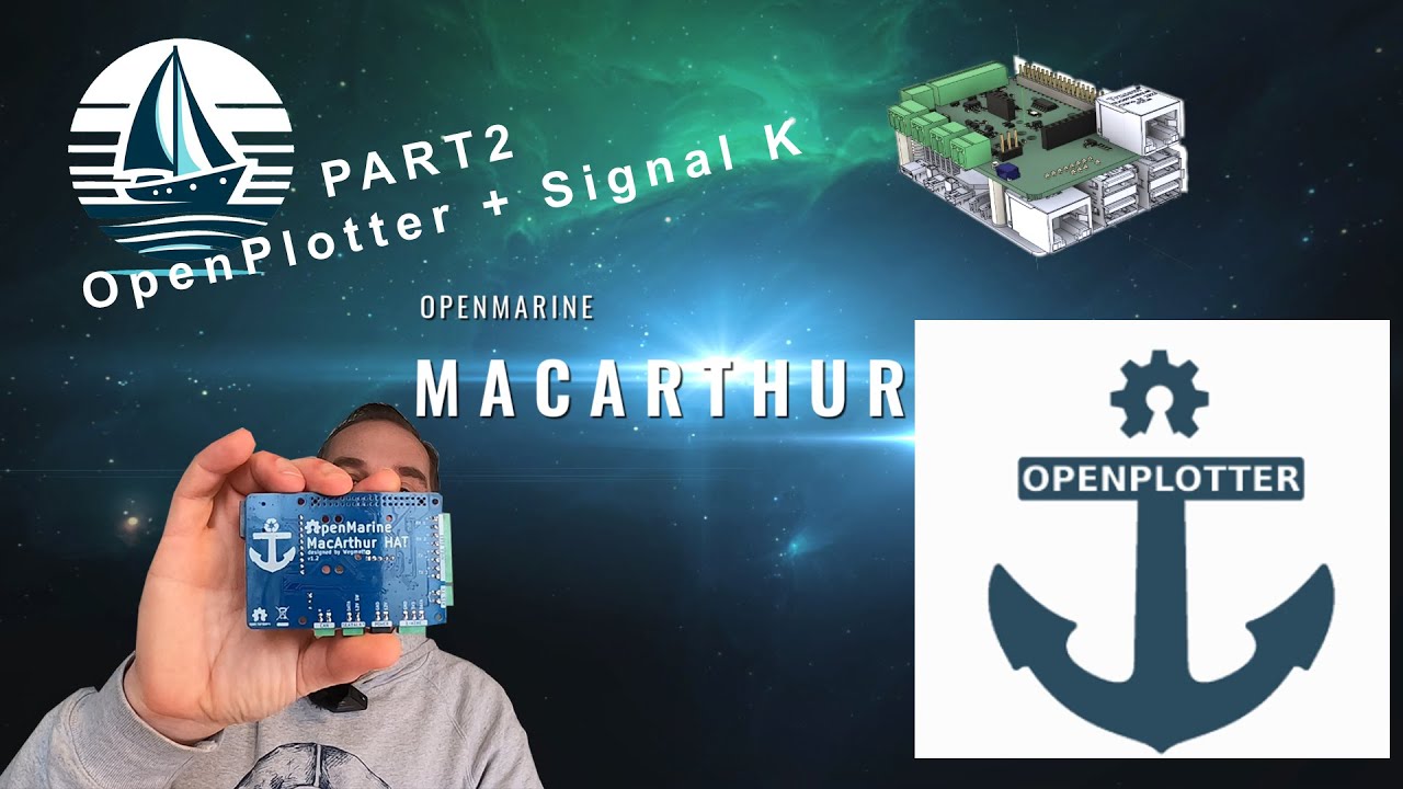 Setting up OpenPlotter with MacArthur and dAISy HAT + Signal K Tests ...