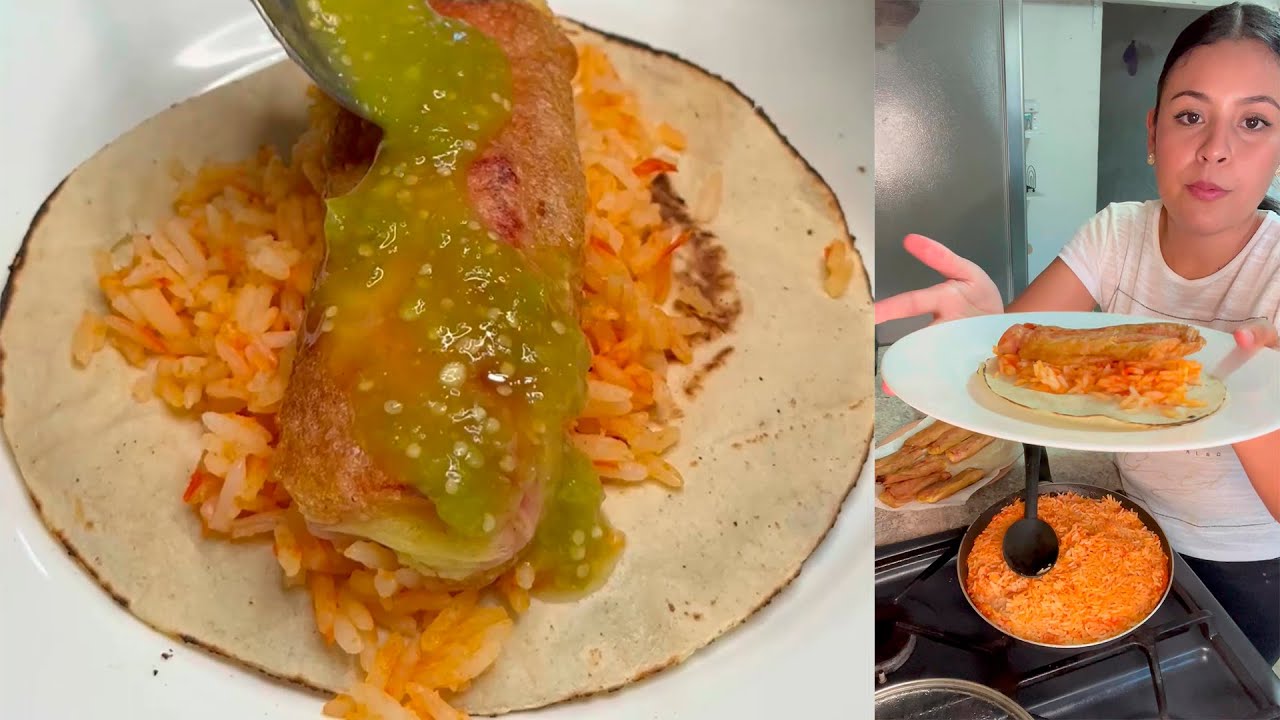 Tacos acorazados de rollito de jamon - YouTube