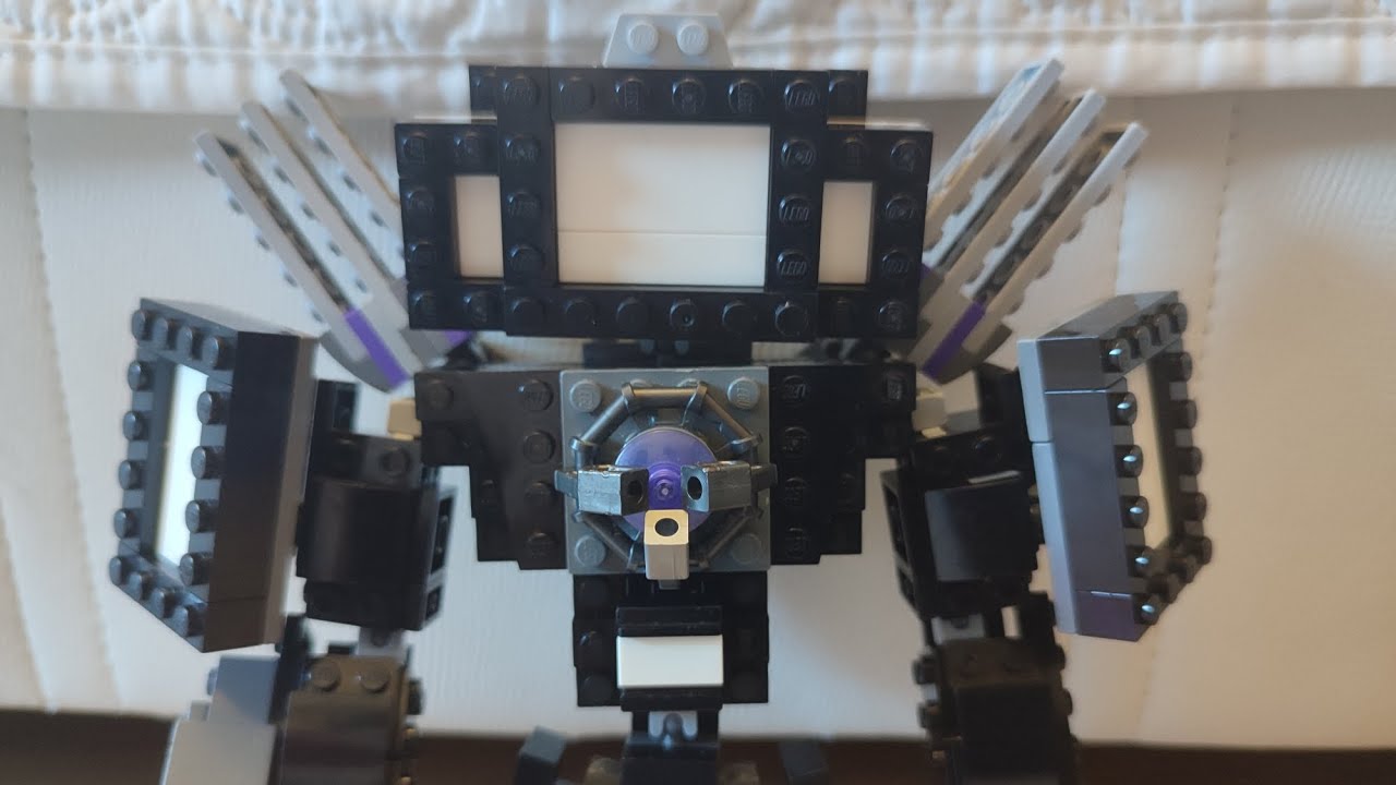 Lego Upgraded Titan Tvman make (mini) (addition) (full) - YouTube