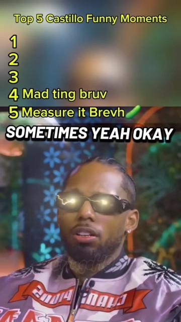 TOP 5 CASTILLO FUNNY MOMENTS #reaction #funny #memehub #funnymoments # ...