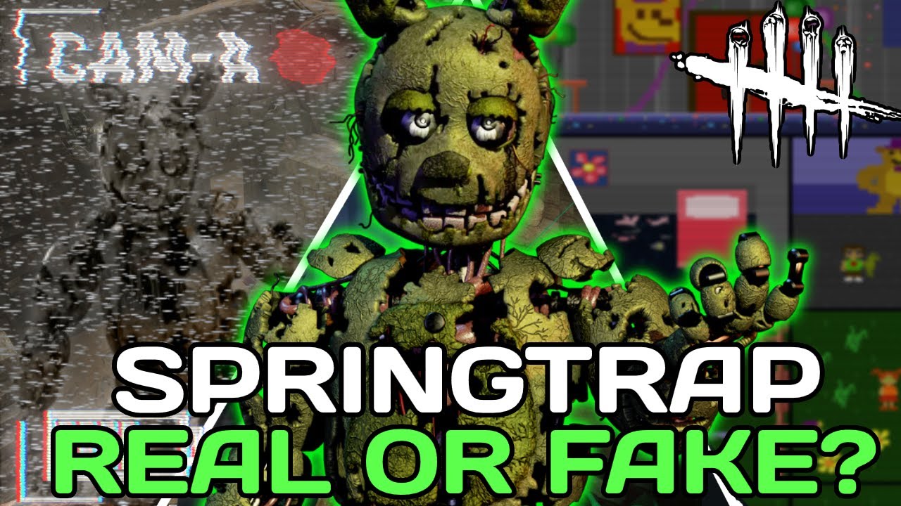 DBD X SPRINGTRAP All Leaks REVISTED - Dead by Daylight - YouTube