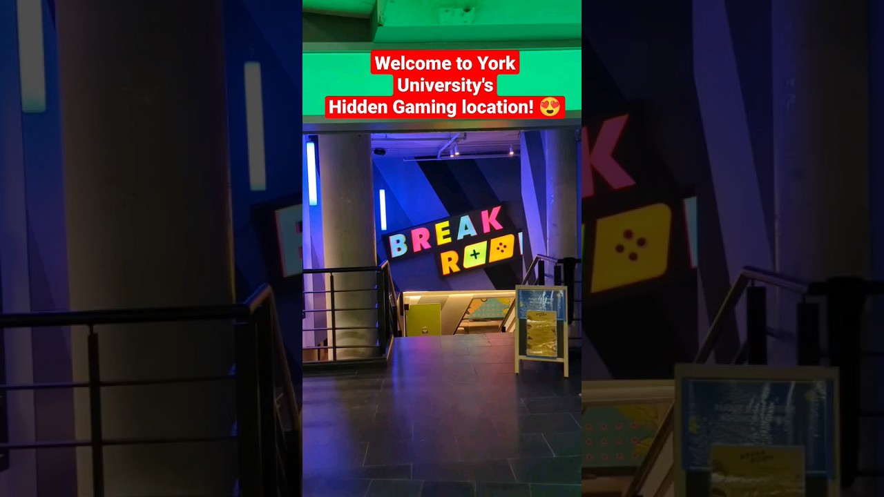 Have you been to BreakRoom in York University? Best place to have fun ...