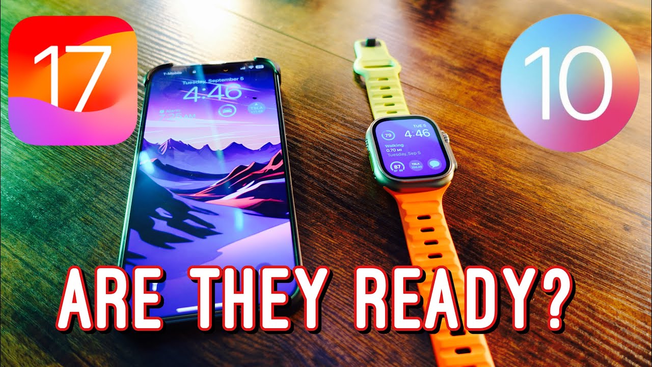 iOS 17 And watchOS 10 Beta Review | We're Ready, Are They? | - YouTube