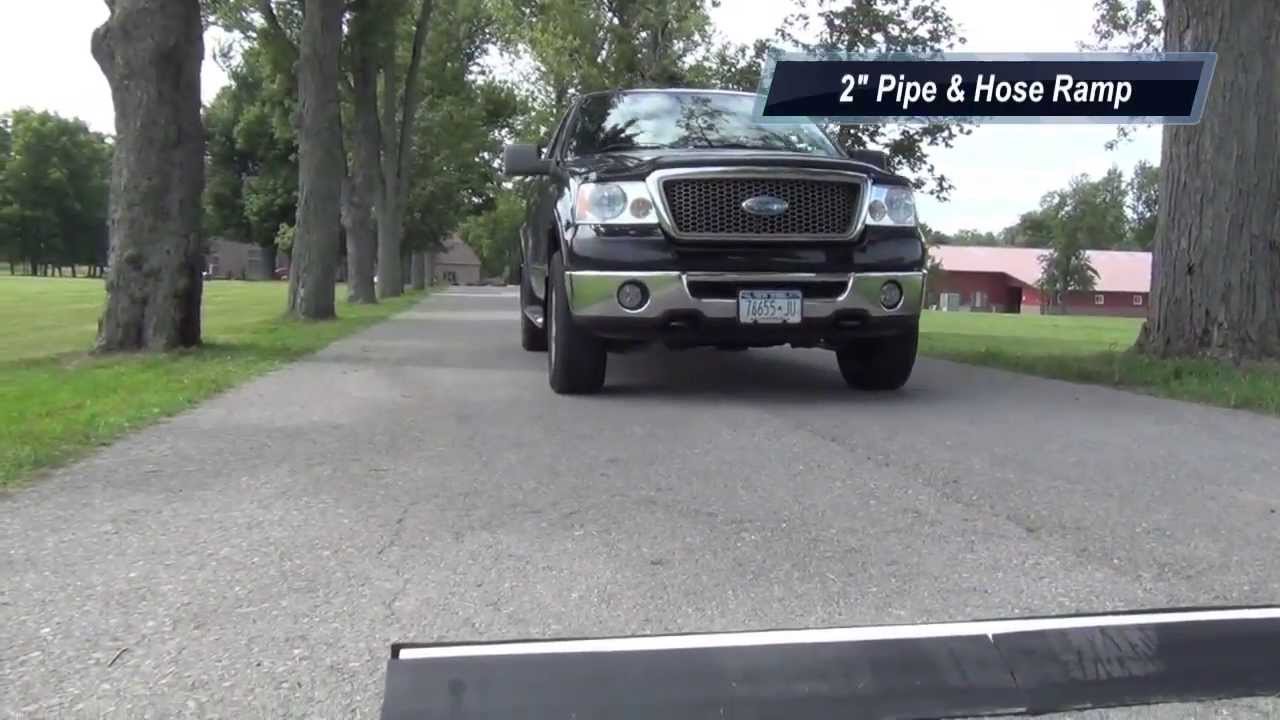 RubberForm's 2 Inch Pipe Ramp In Action - YouTube