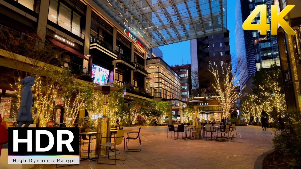 JAPAN - Kanda Evening Walk in Tokyo【4K HDR】 - YouTube