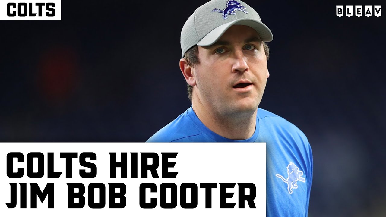 Indianpolis Colts hire Jim Bob Cooter as offensive coordinator - YouTube