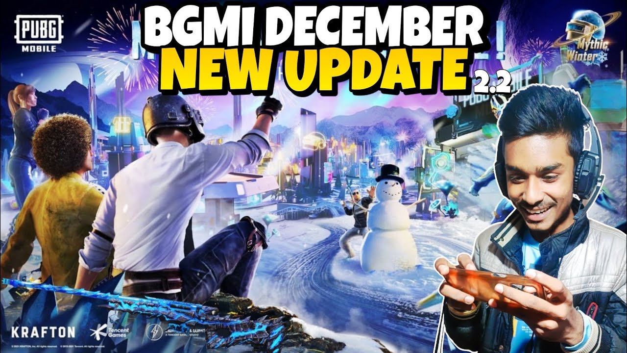 BGMI DECEMBER NEW UPDATE 2.2 😍 - YouTube