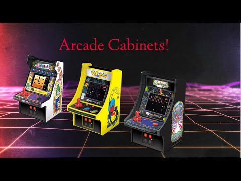 Mini Arcade Machines! Dig Dug, PAC-MAN, and Galaga) - YouTube