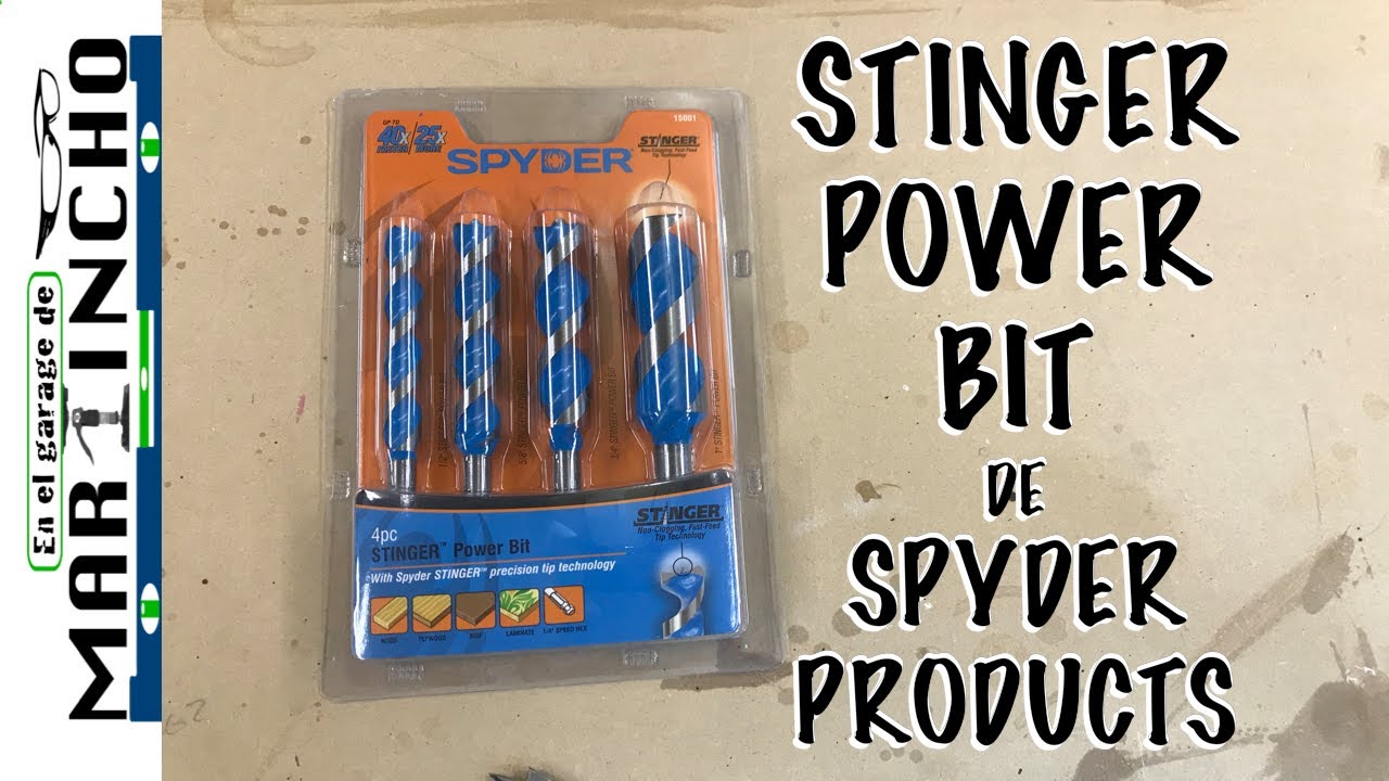 Brocas POWER BIT de Spyder Products - YouTube