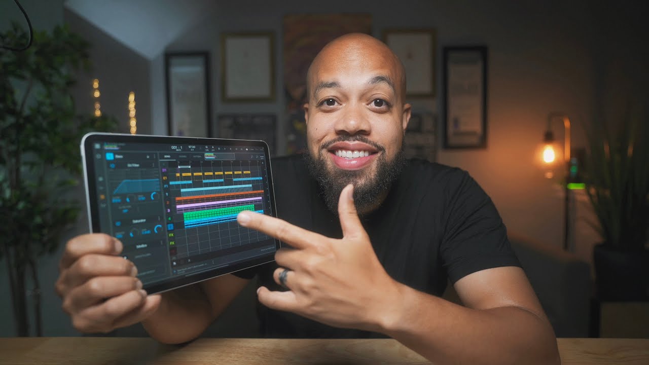 5 MINUTES OF “MOBILE” MUSIC MAKING MIXING TIPS - using BEATMAKER 3!!! 🎹 ...