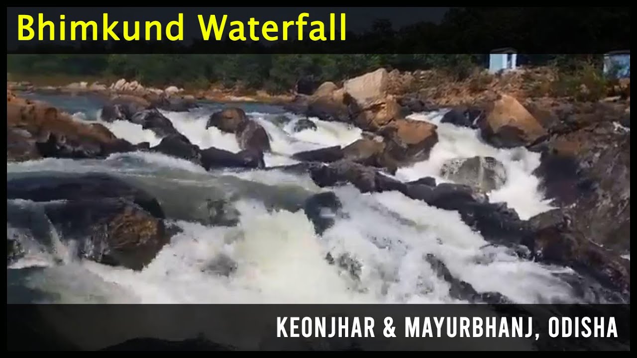 Bhimkund water fall, Keonjhar, Odisha - YouTube