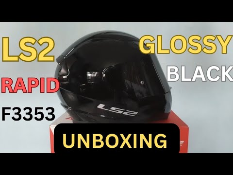 LS2 Rapid Glossy Black Unboxing.#youtube#shorts#youtubeshorts#unboxing# ...